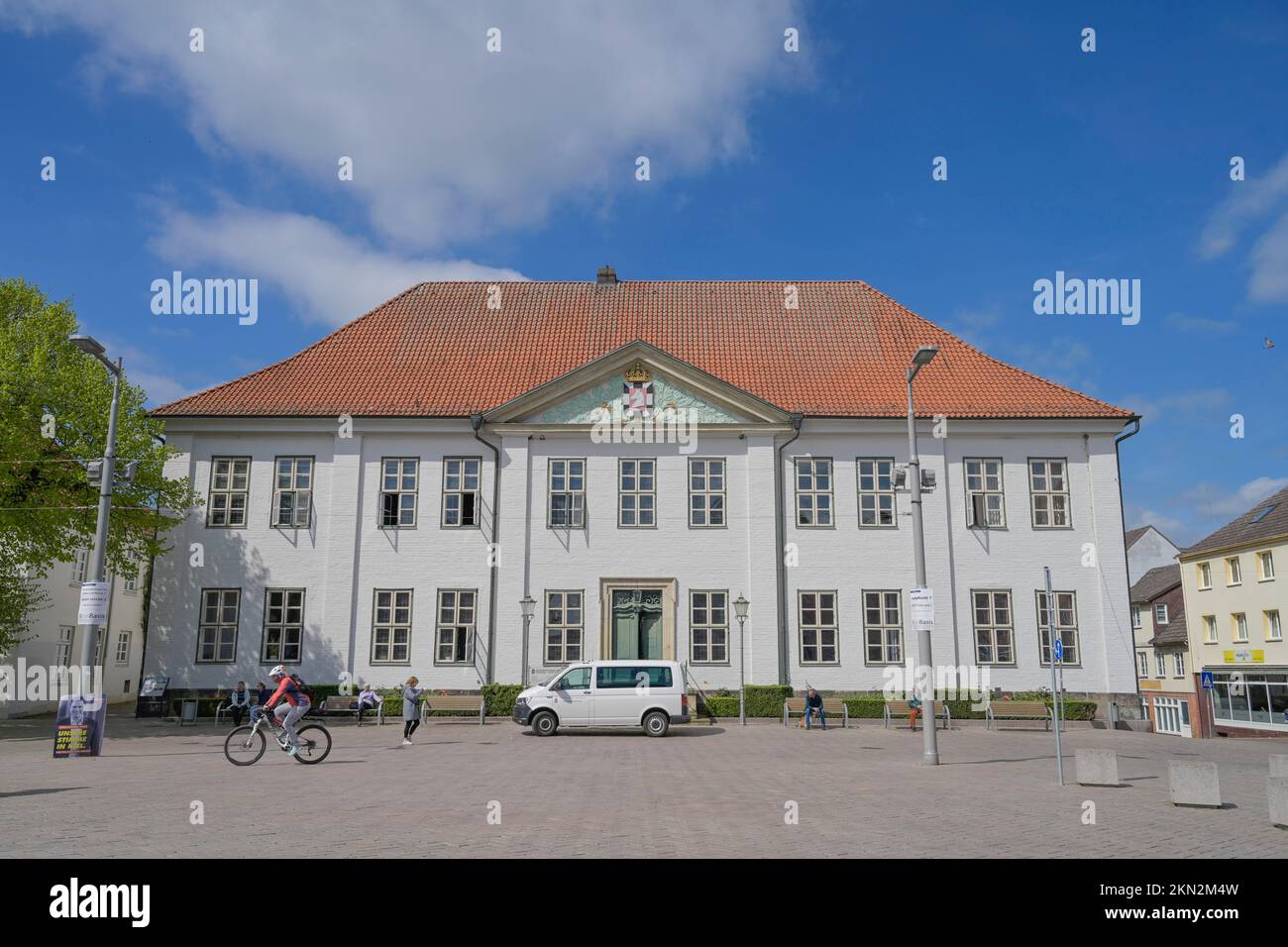 Altes Kreishaus, Marktplatz, Ratzeburg, Schleswig-Holstein, Germany ...