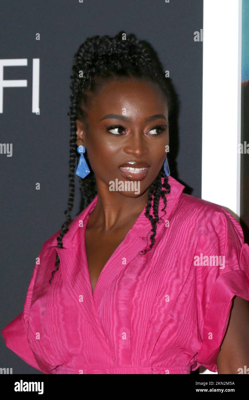 LOS ANGELES - NOV 3: Zephani Idoko at the AFI Fest - Nanny Screening at ...