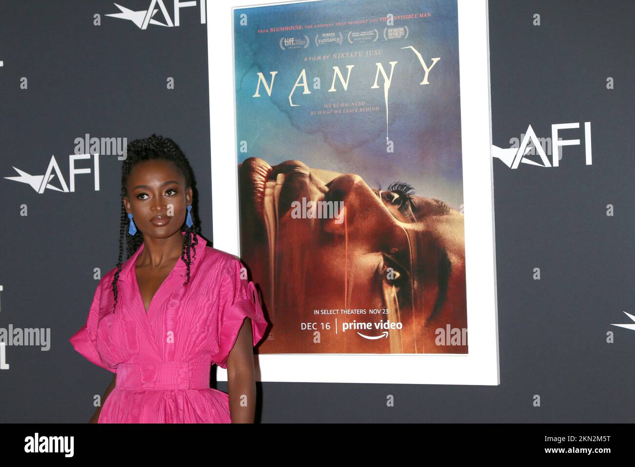 LOS ANGELES - NOV 3: Zephani Idoko at the AFI Fest - Nanny Screening at ...