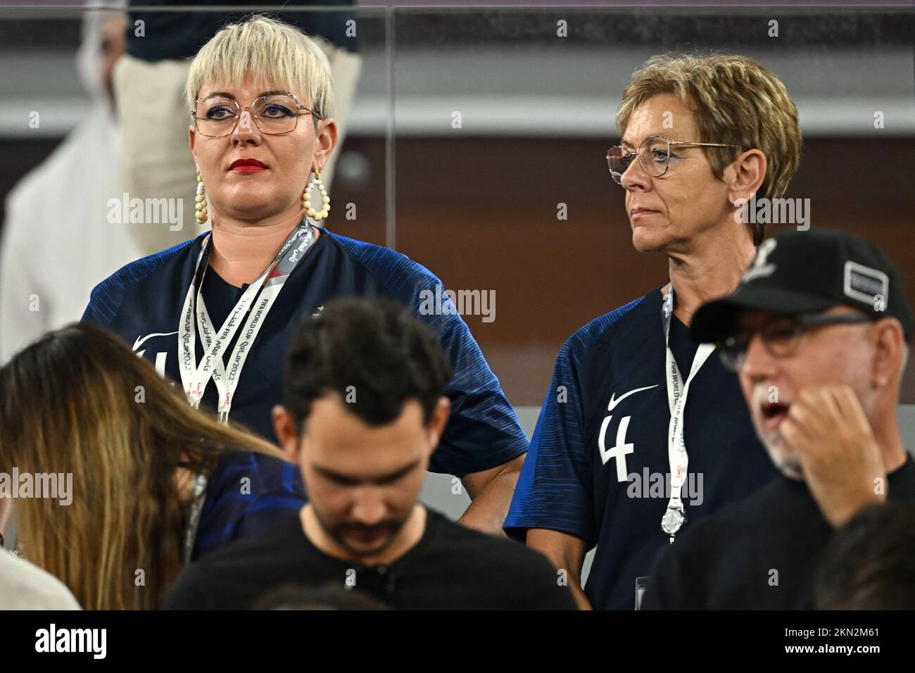 Family of Raphael Varane during France v Danemark match of the Fifa ...