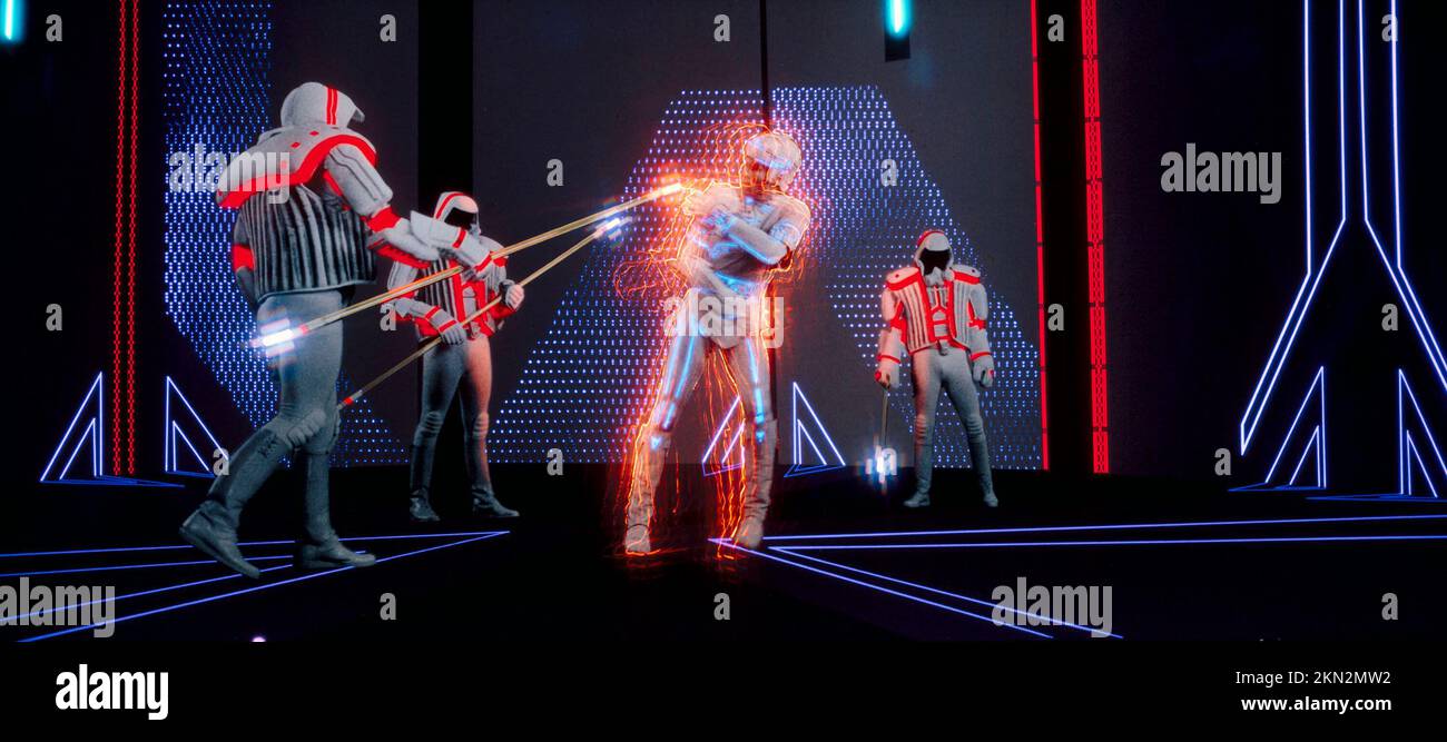 TRON (1982), directed by STEVEN LISBERGER. Credit: DISNEY / Album Stock ...