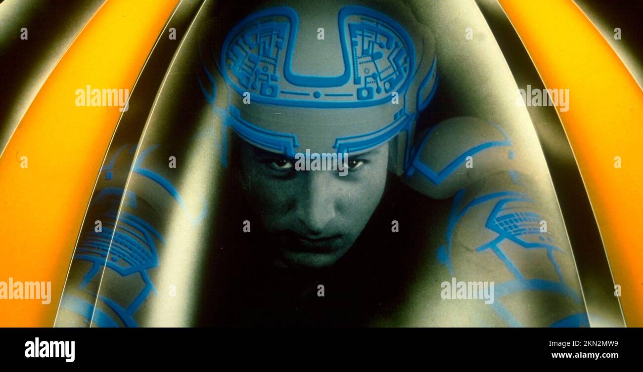 BRUCE BOXLEITNER in TRON (1982), directed by STEVEN LISBERGER. Credit ...