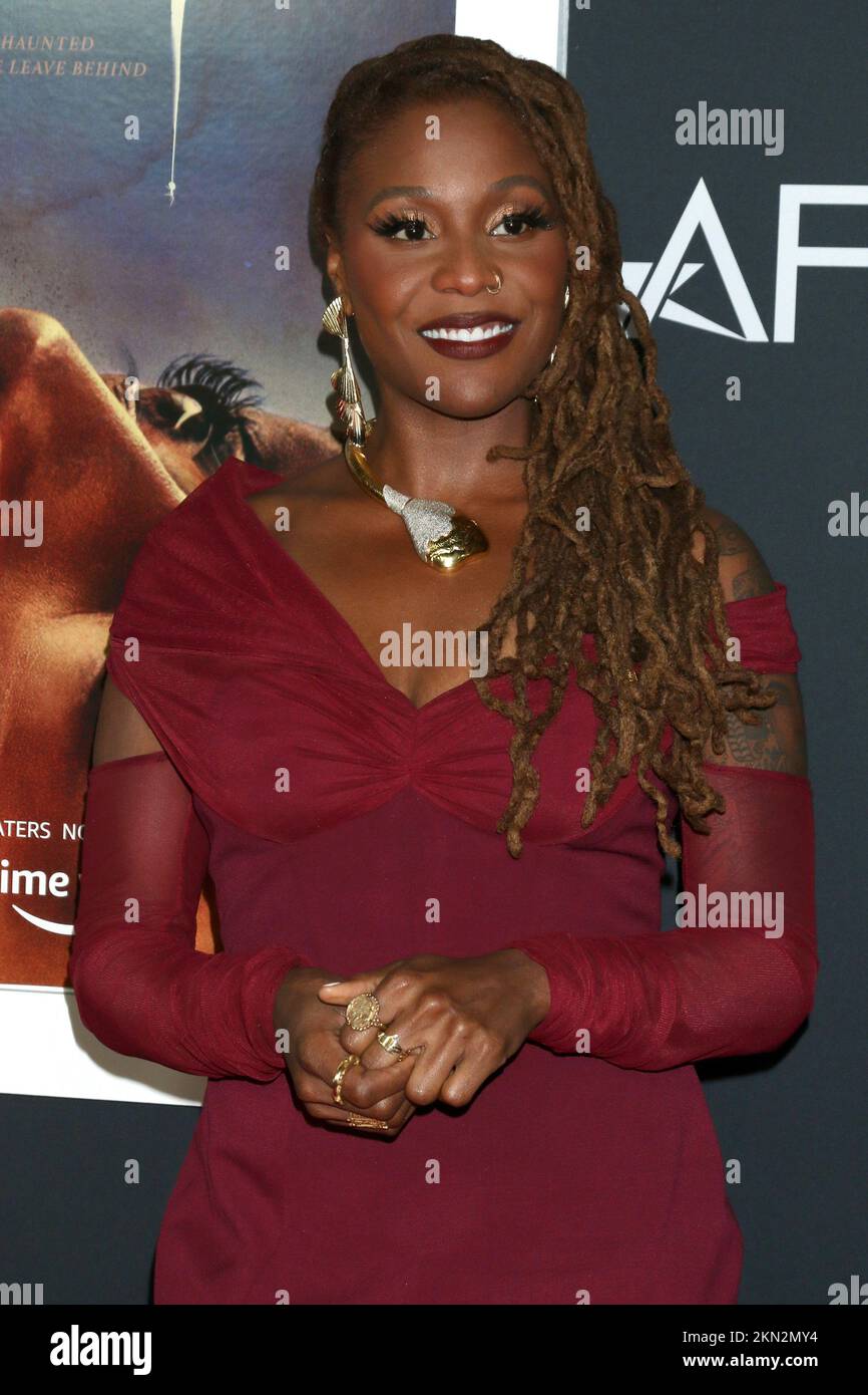 LOS ANGELES - NOV 3: Nikyatu Jusu at the AFI Fest - Nanny Screening at ...