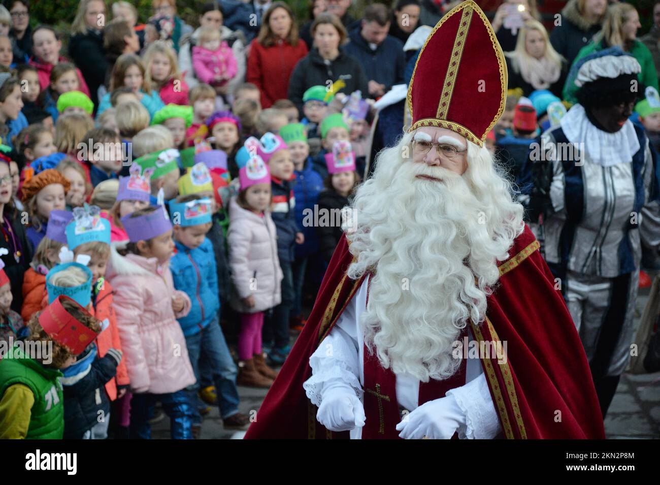 Sinterklaas (St. Nicholas), Swarte Piet and his helpers are important ...