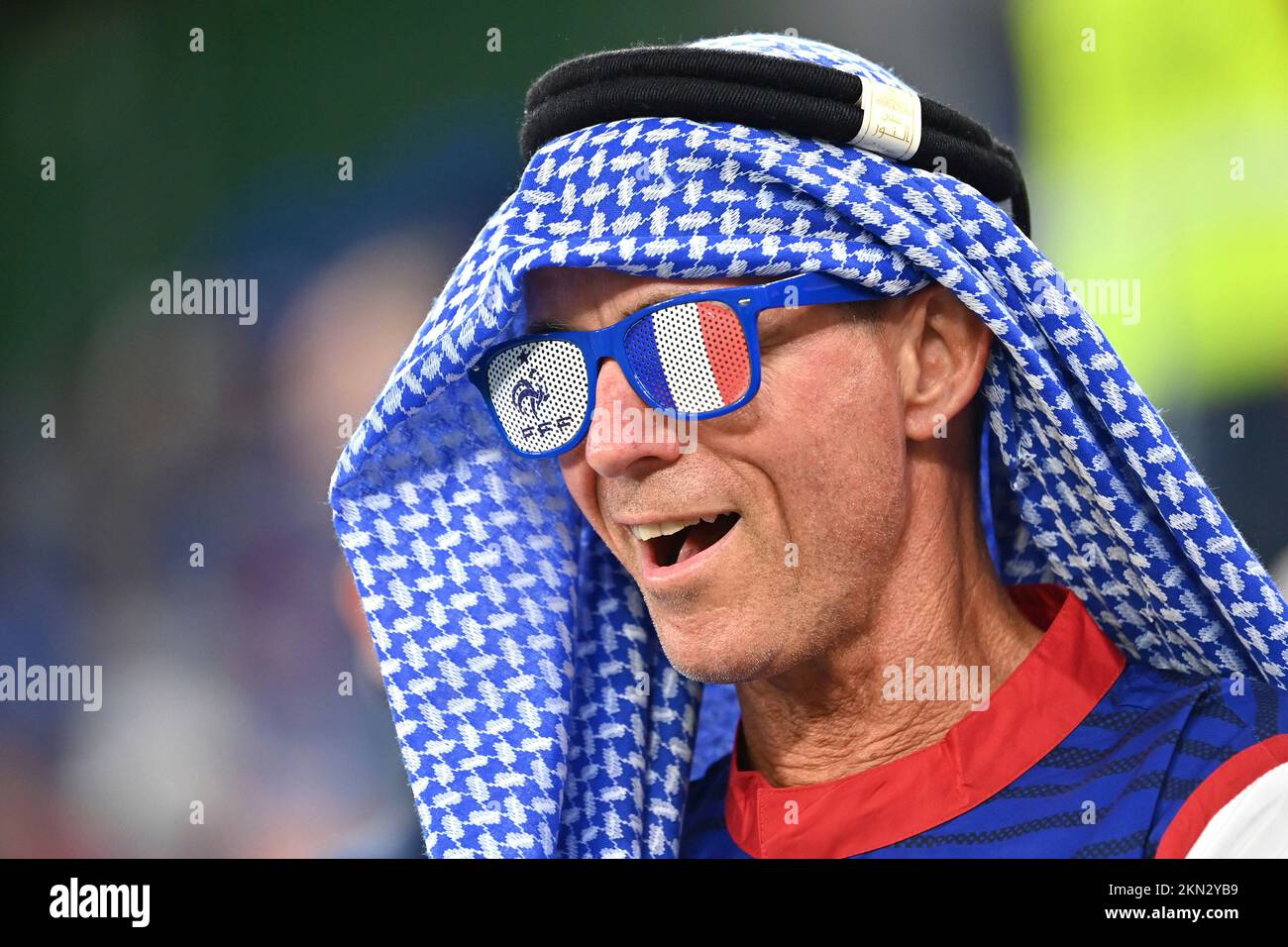 male french fan, soccer fan, man. Game 23, Group D France (FRA ...