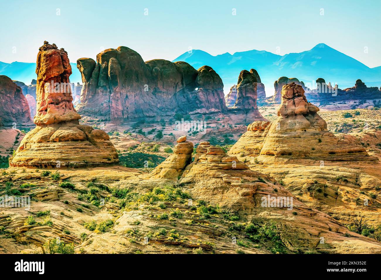 Petrified Sand Dunes Garden of Eden Windows Section Arches National ...
