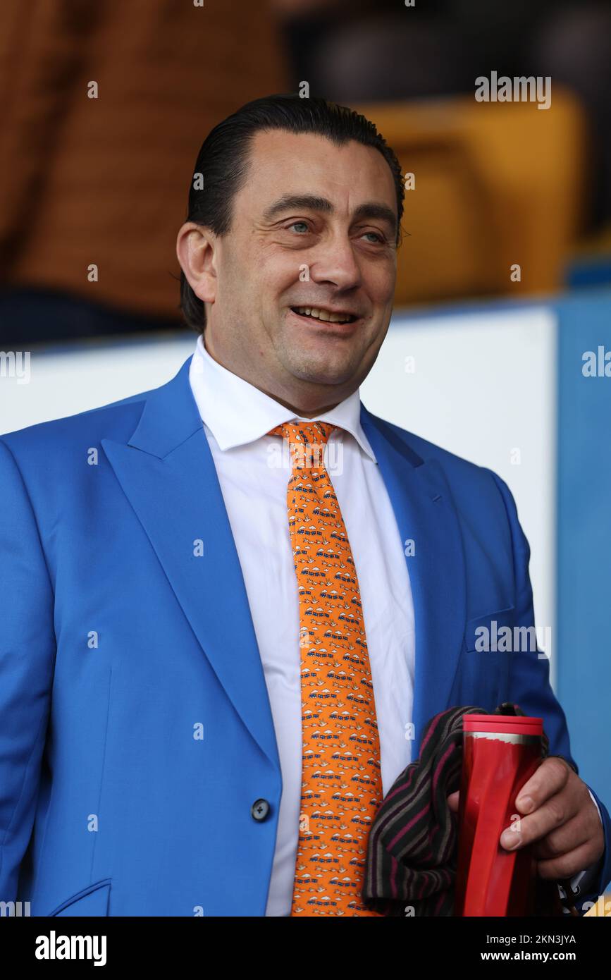 Kings Lynn Uk 26th Nov 2022 Stephen Cleeve Kings Lynn Chairman At The Kings Lynn Town V