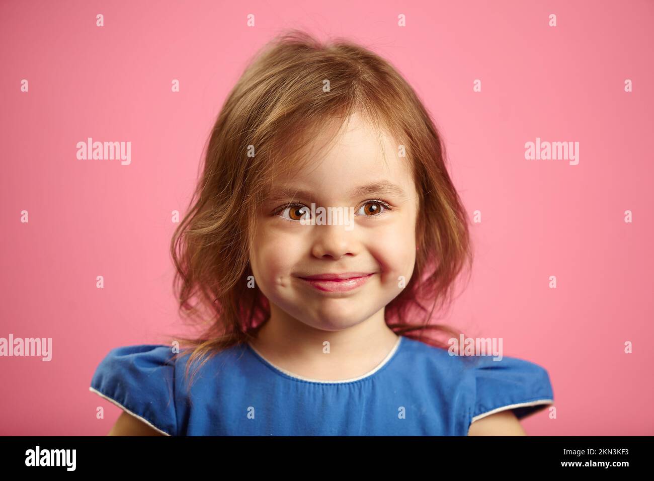 Children close-up portrait of beautiful girl with pretty eyes on ...