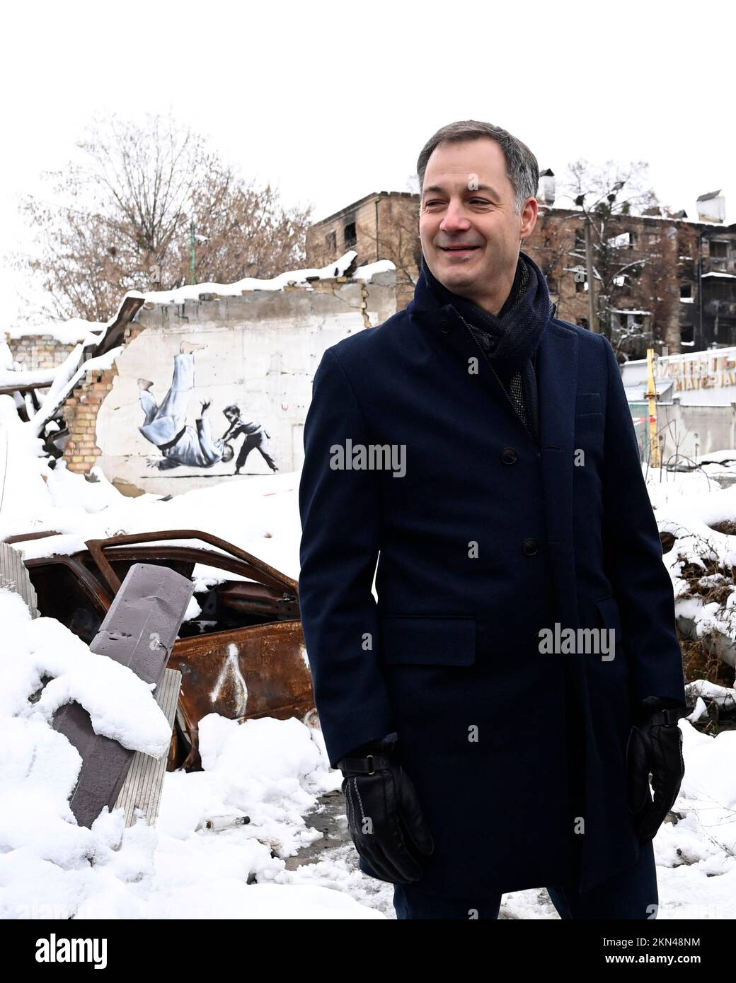 Banksy ukraine hi-res stock photography and images - Alamy