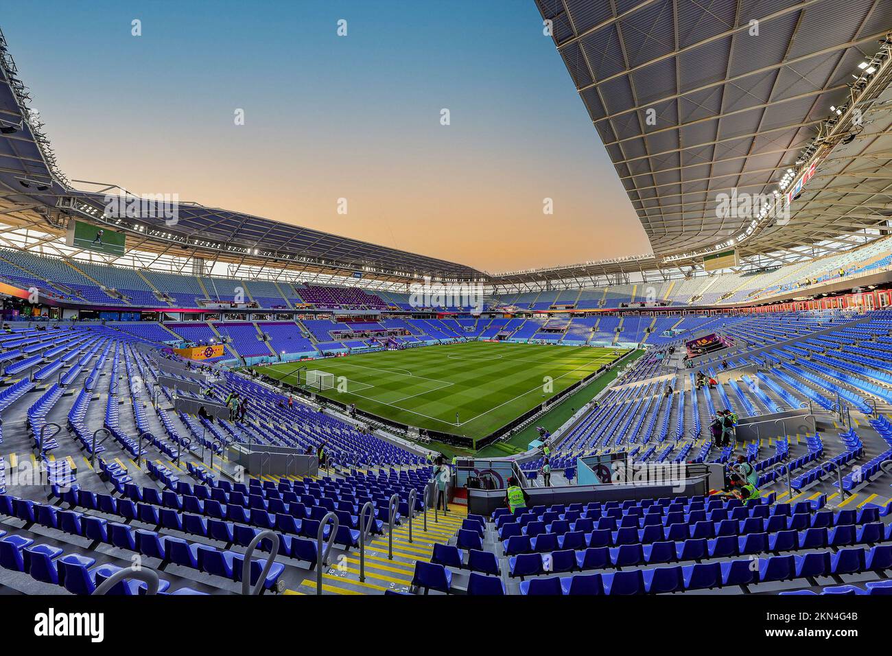 General view inside of the Stadium 974 during the FIFA World Cup 2022 ...
