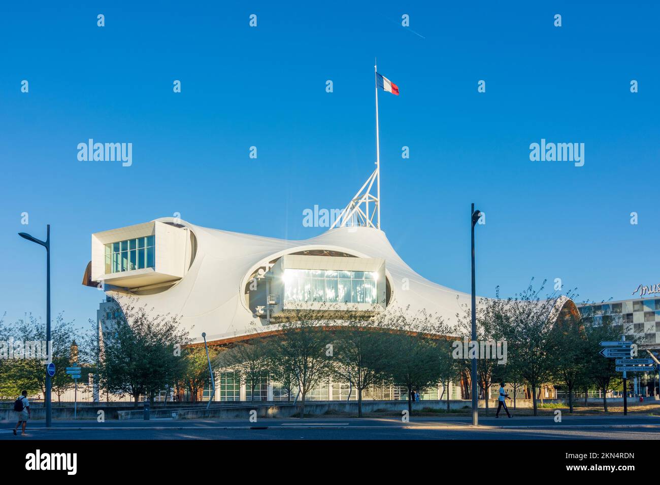 Metz: Centre Pompidou-Metz in Lorraine (Lothringen), Moselle (Mosel ...