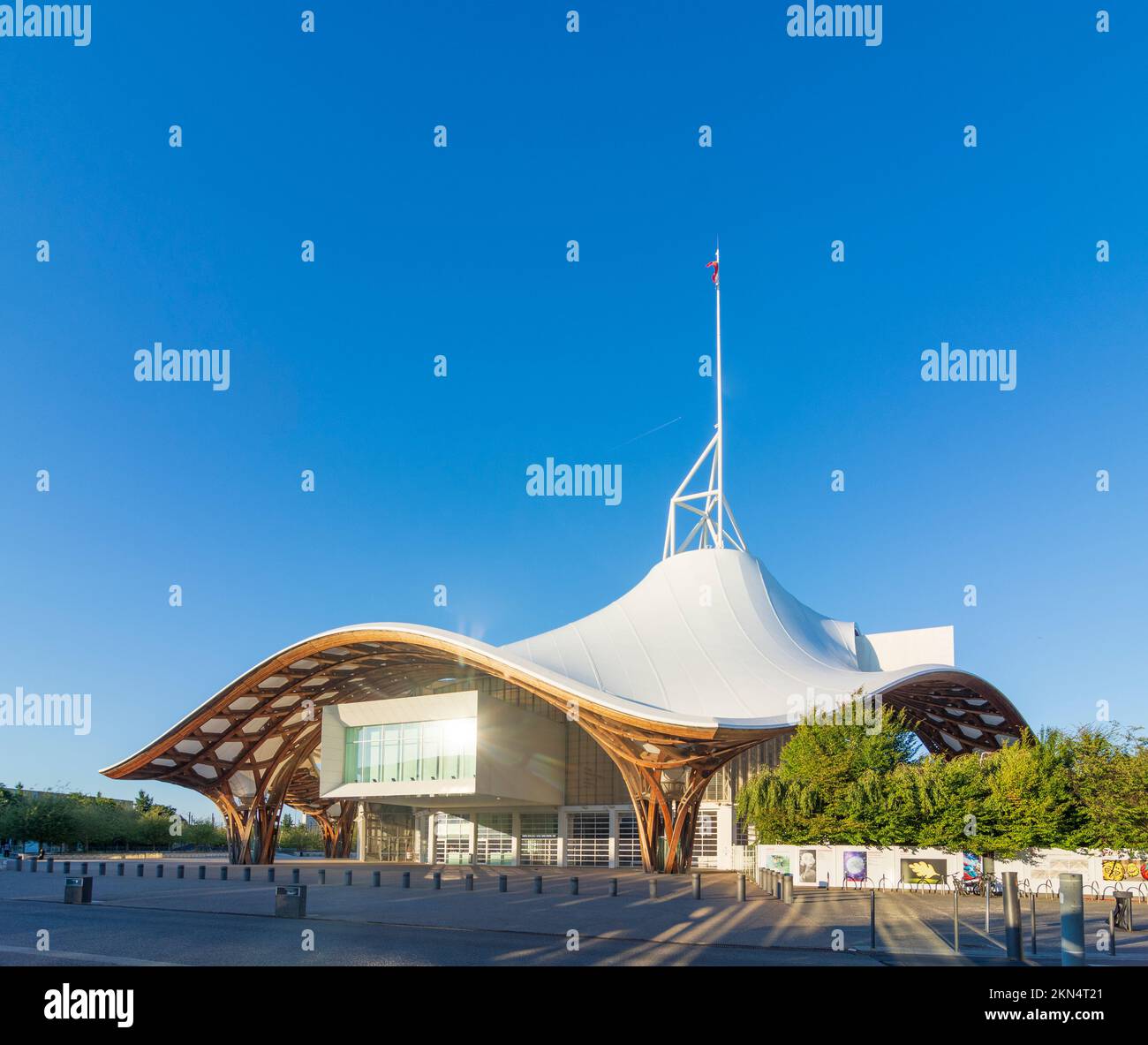 Metz: Centre Pompidou-Metz in Lorraine (Lothringen), Moselle (Mosel ...