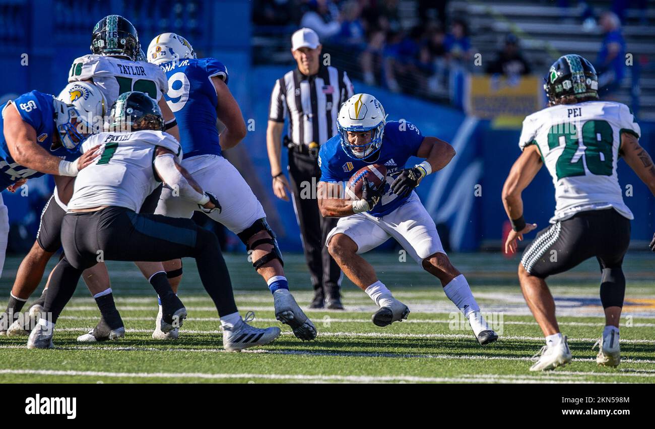 November 26 2022, San Jose, CA U.S.A. San Jose State running back ...
