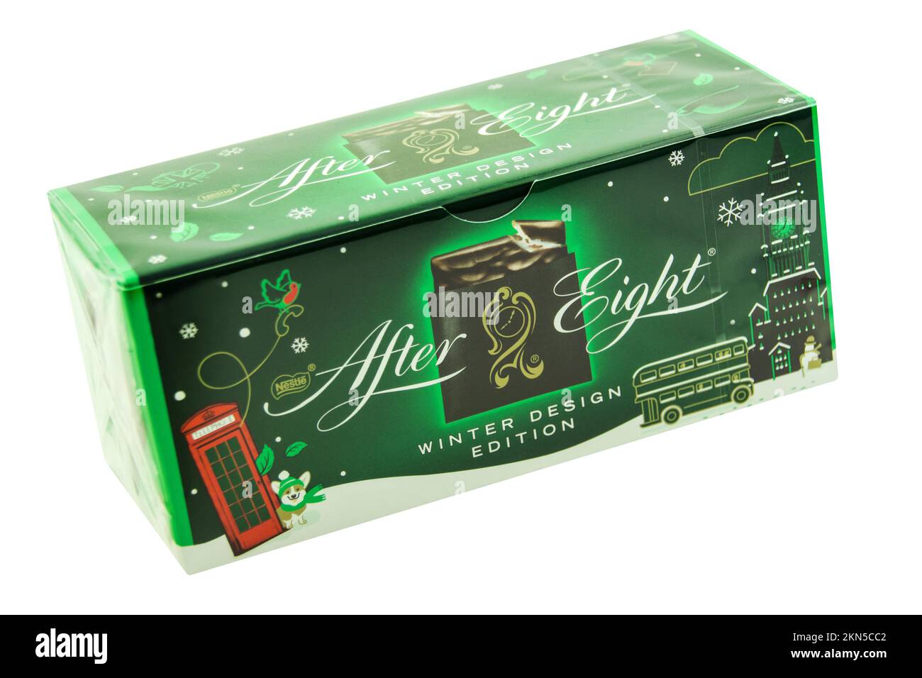 1 Packung After Eight Winter Design Edition auf weissem Hintergrund ...