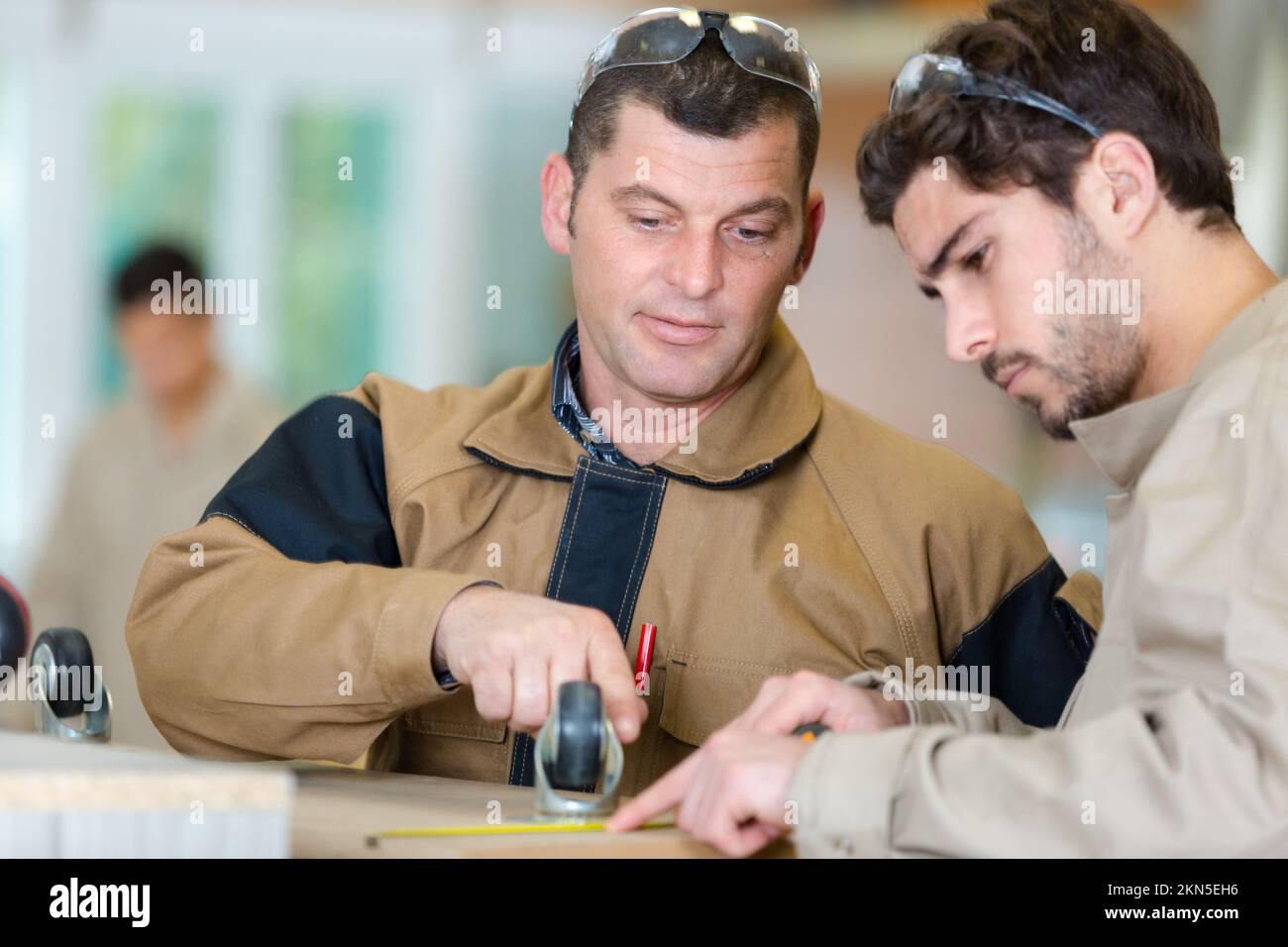 cart wheels or trolley wheel metal transportation Stock Photo - Alamy