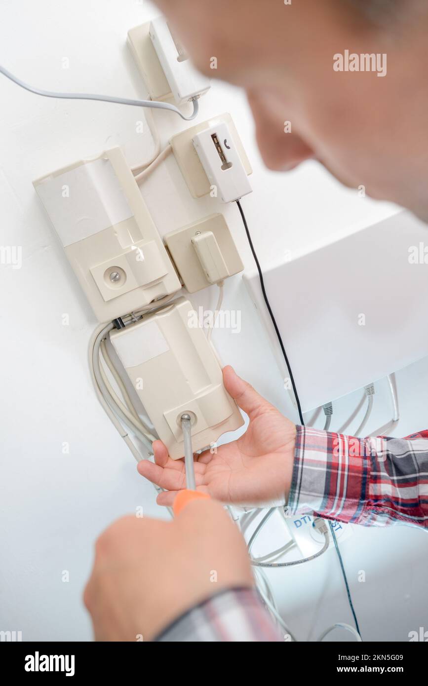 Fixed telecommunications company hi-res stock photography and images ...