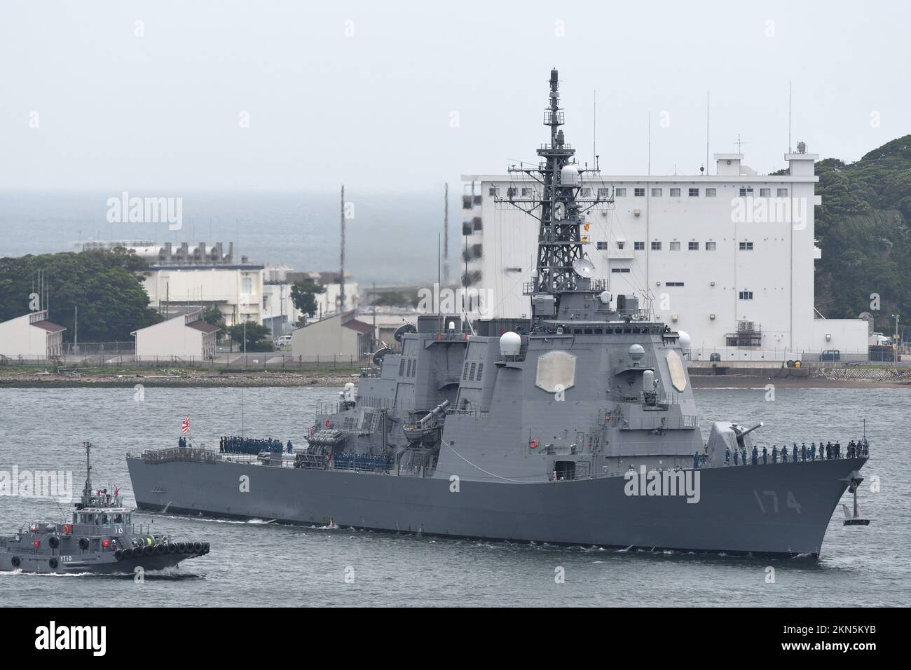 Kanagawa Prefecture, Japan - May 30, 2021: Japan Maritime Self-Defense ...