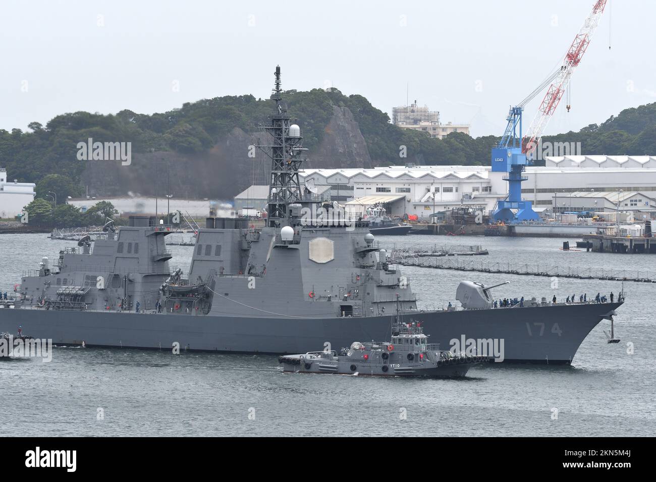Kanagawa Prefecture, Japan - May 30, 2021: Japan Maritime Self-Defense ...