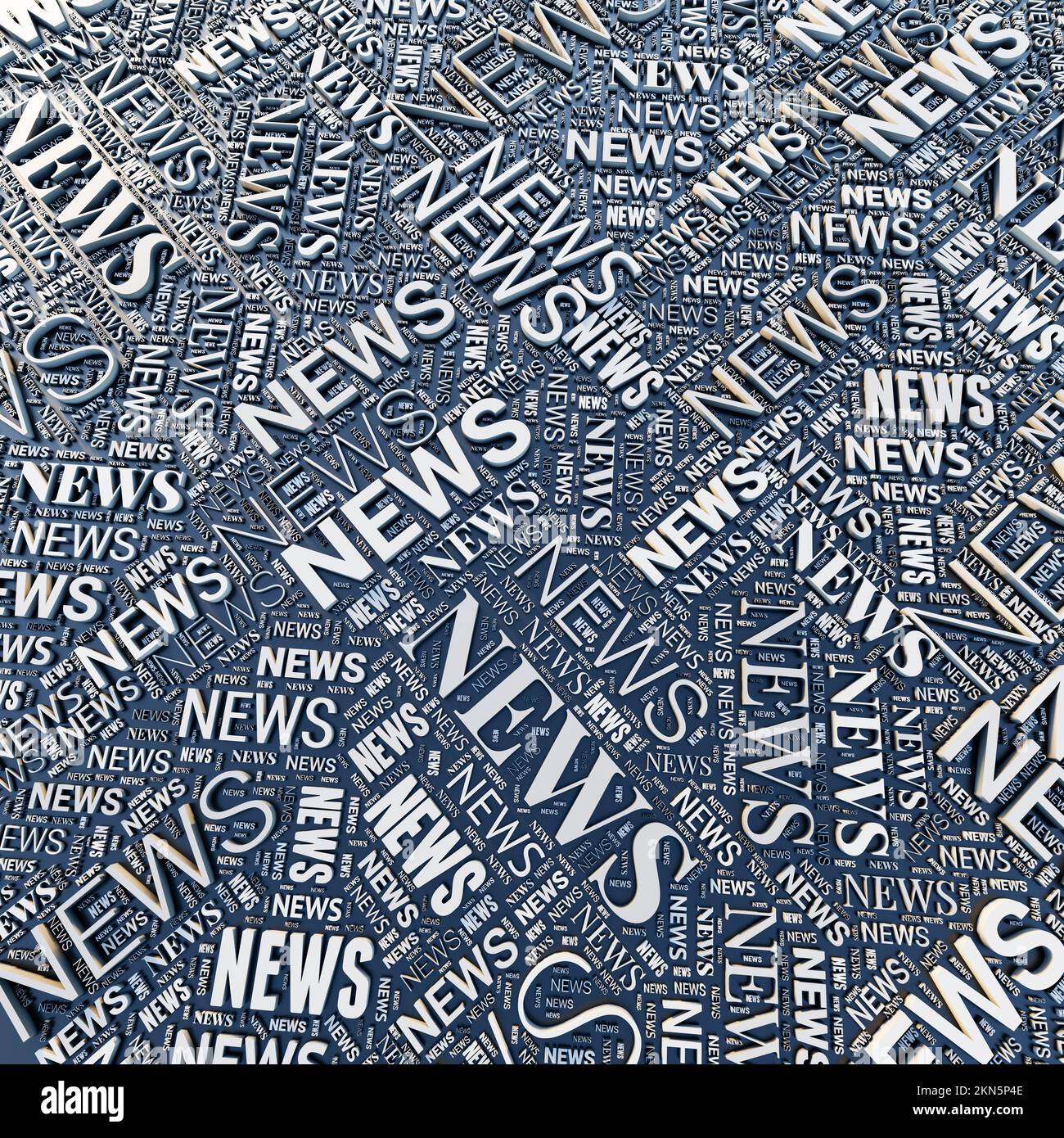 Abstract newspaper sheet shape, original 3d rendering. RF illustration ...