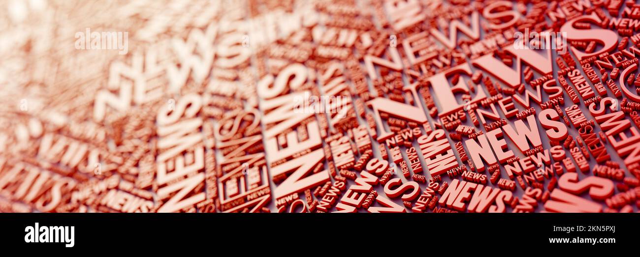 Abstract newspaper sheet shape, original 3d rendering. RF illustration ...