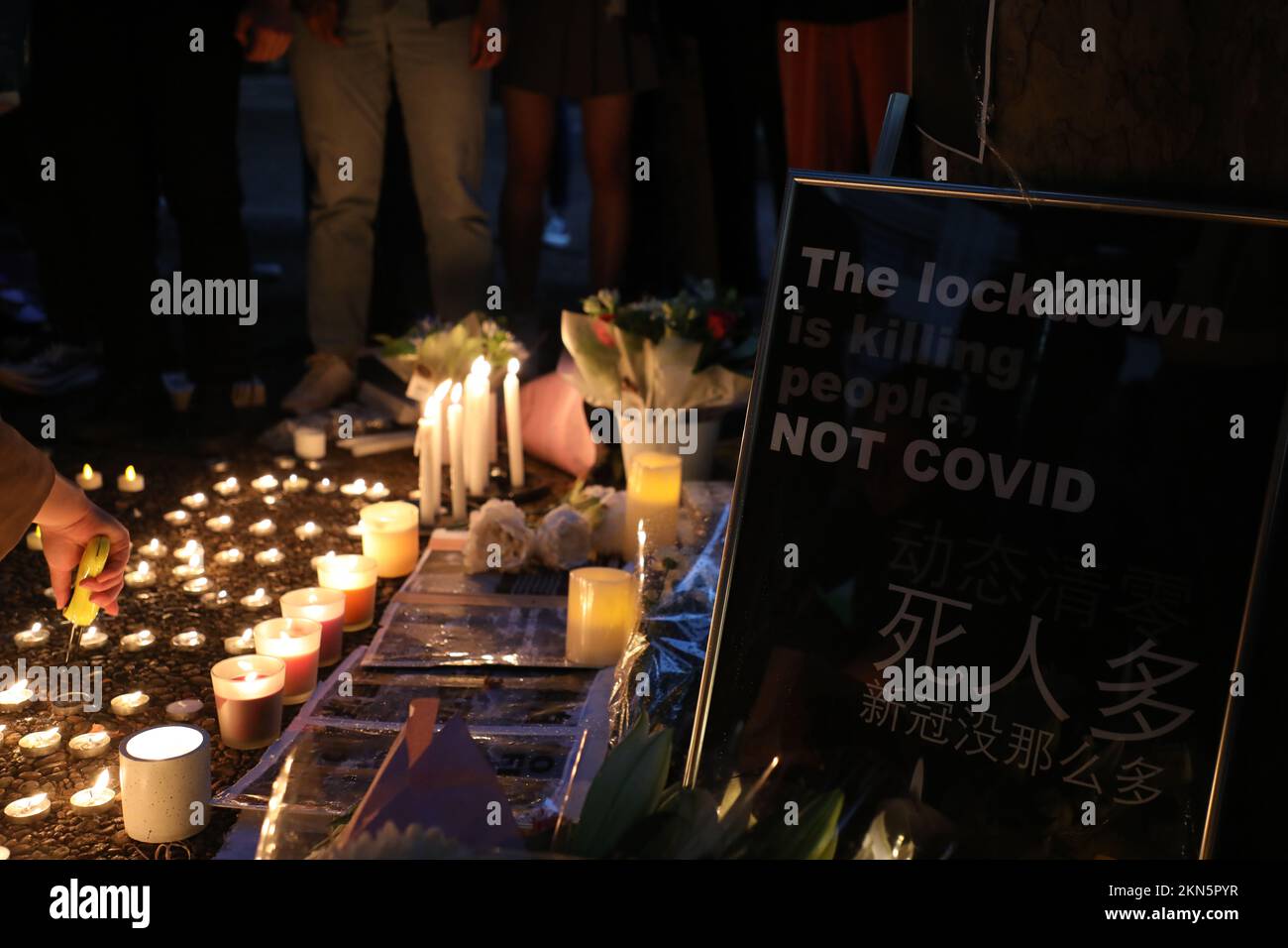 Sydney, Australia. 27th November 2022. Up to about an estimated fifty ...