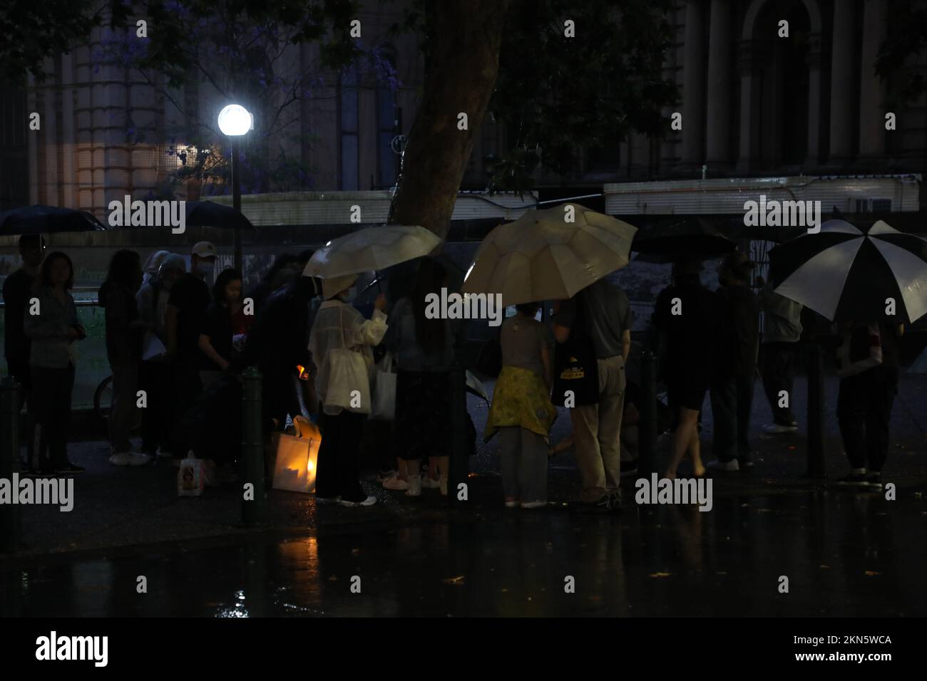 Sydney, Australia. 27th November 2022. Up to about an estimated fifty ...