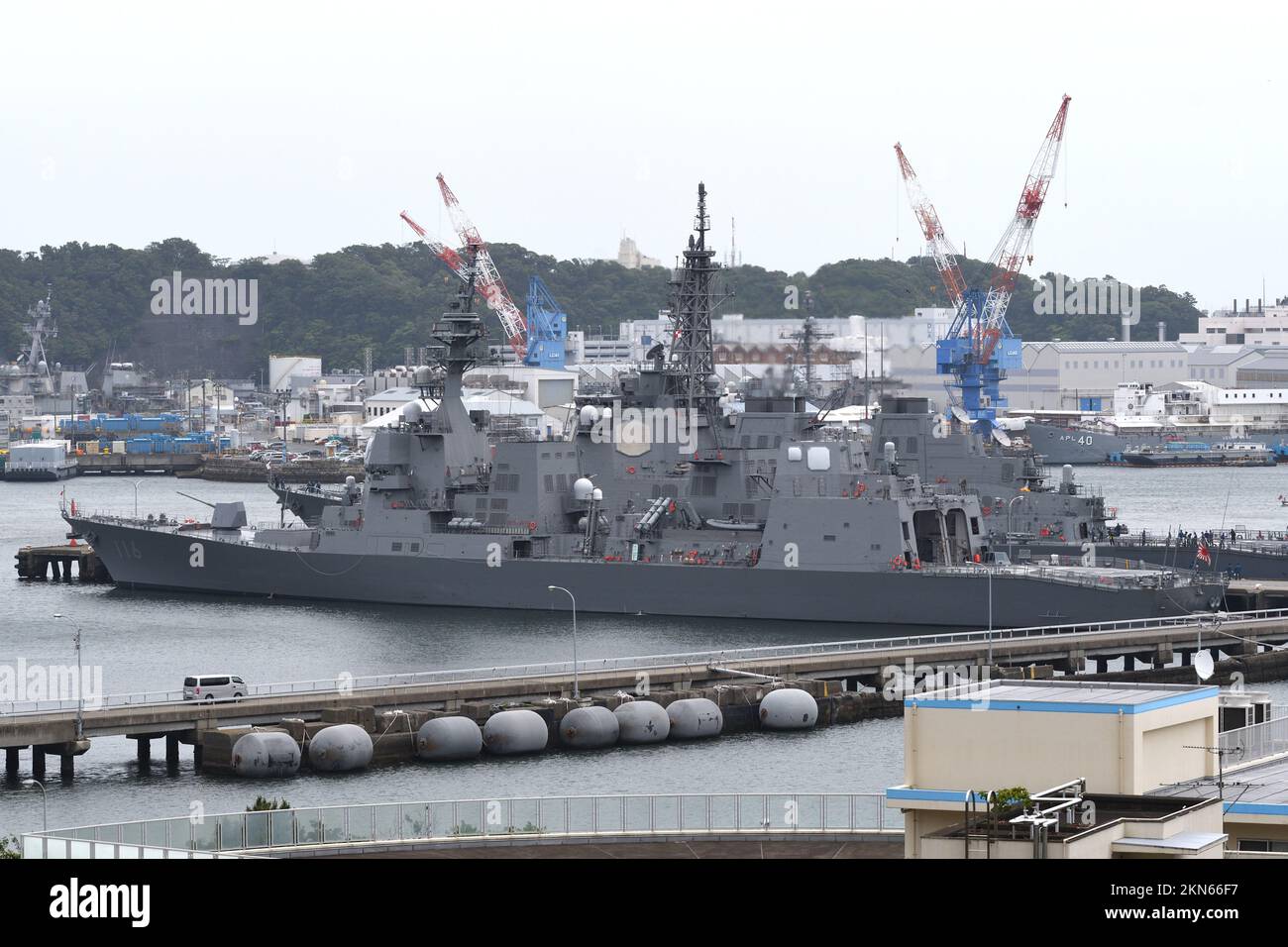 Kanagawa Prefecture, Japan - May 30, 2021: Japan Maritime Self-Defense ...