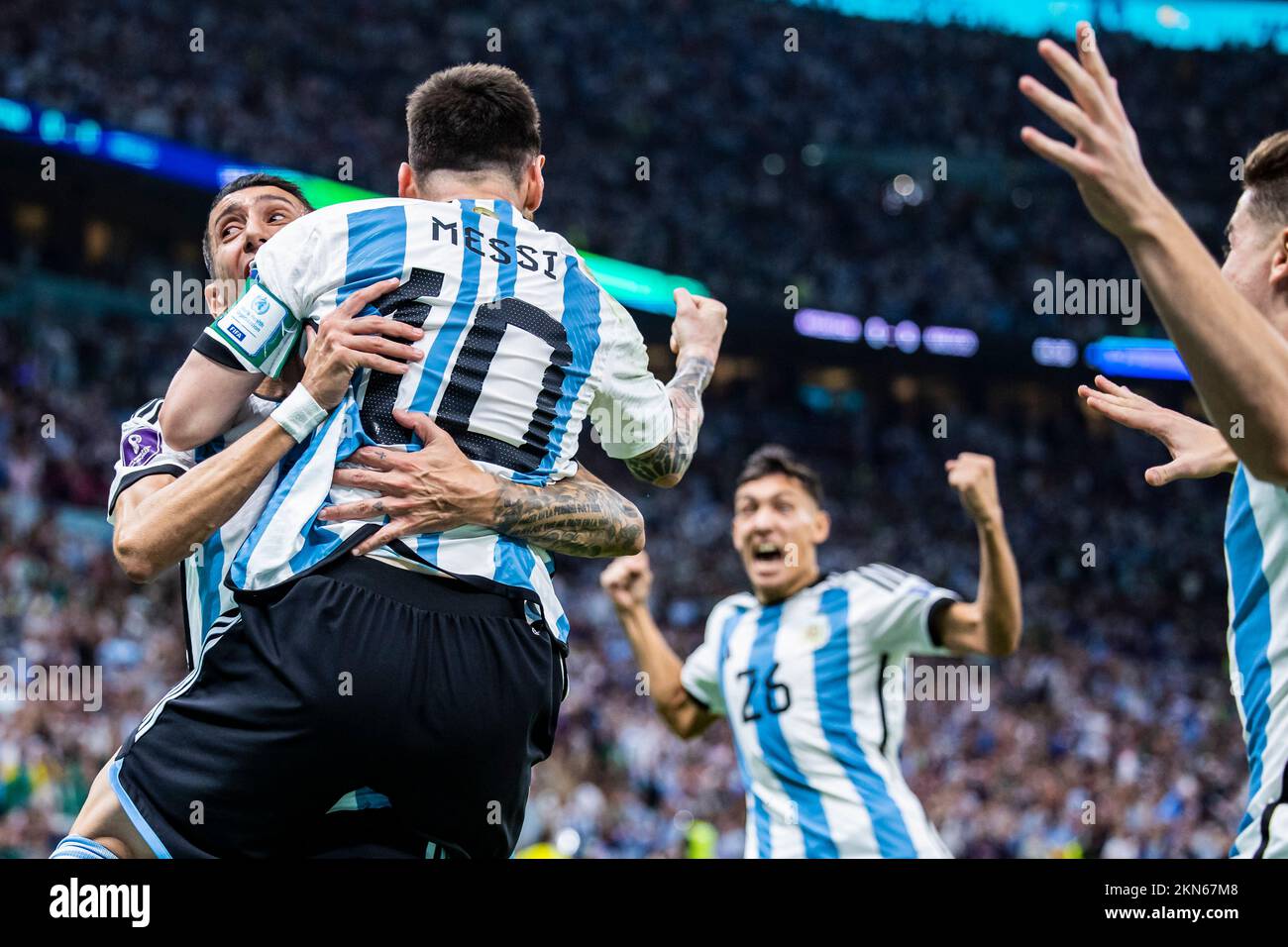 Lusail, Qatar. 26th Nov, 2022. Soccer: World Cup, Argentina - Mexico ...