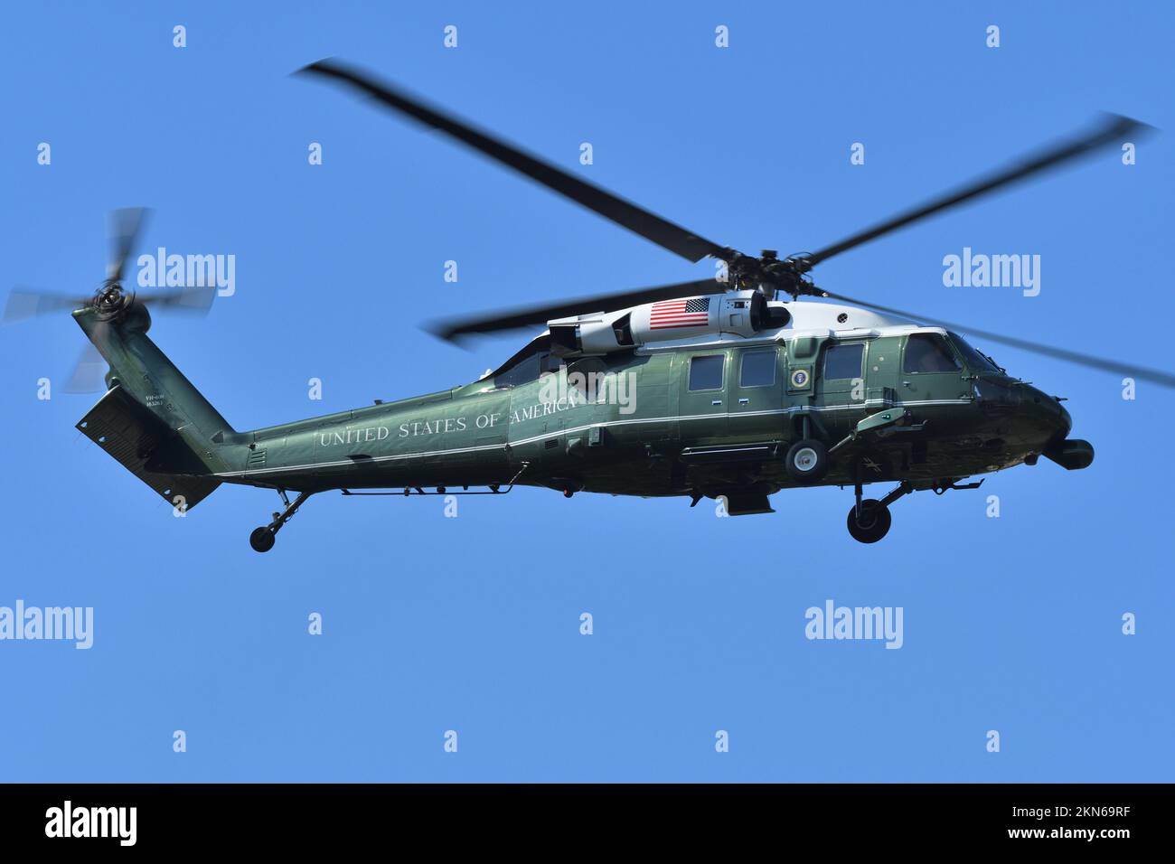 Tokyo, Japan - May 26, 2019: United States Marines Sikorsky VH-60N ...