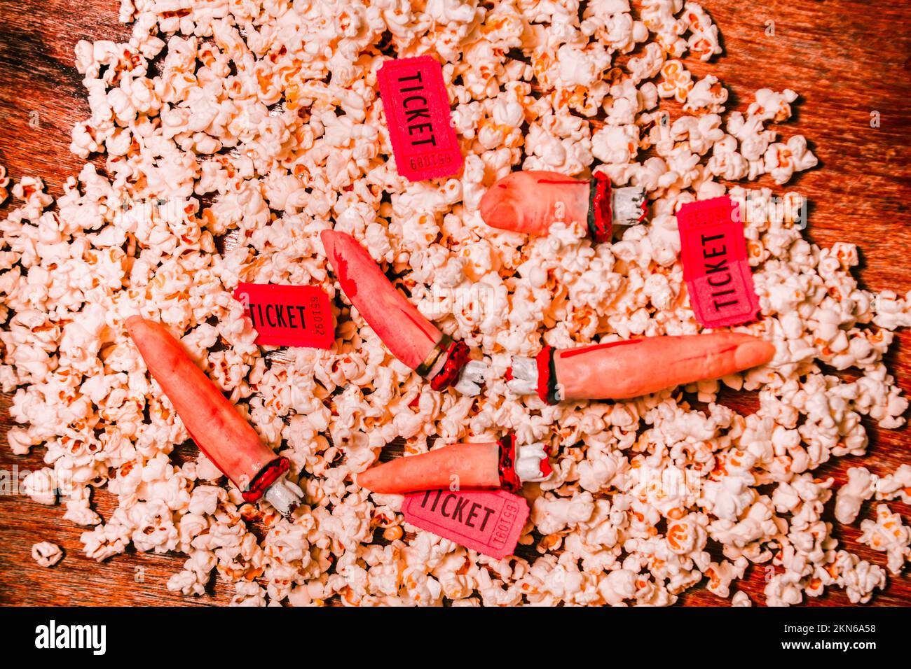 Cinematic snacks hi-res stock photography and images - Alamy