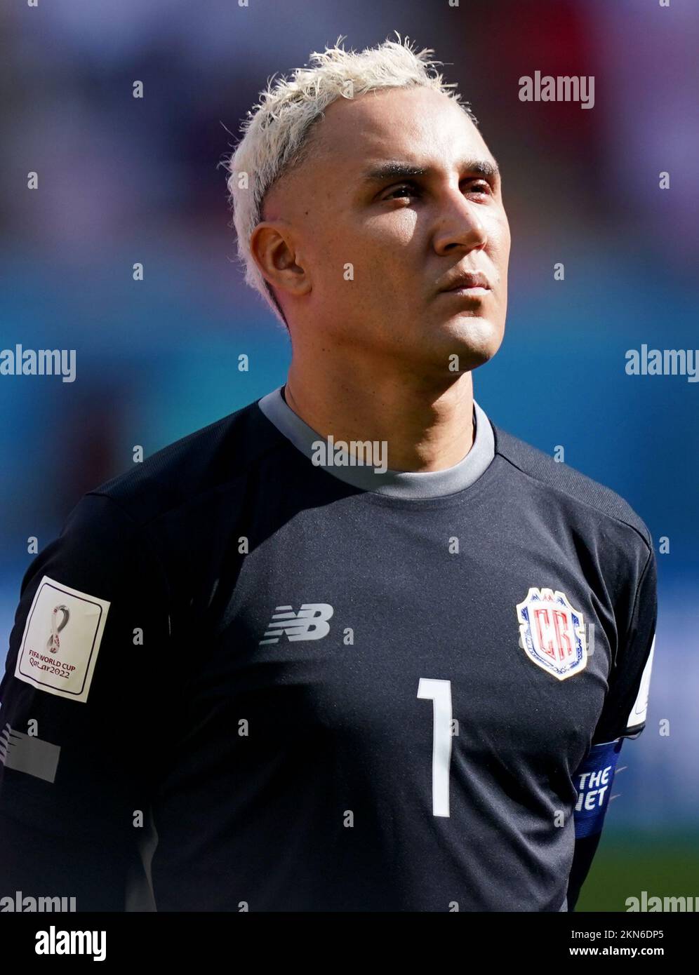 Costa Rica goalkeeper Keylor Navas ahead of the FIFA World Cup Group E ...