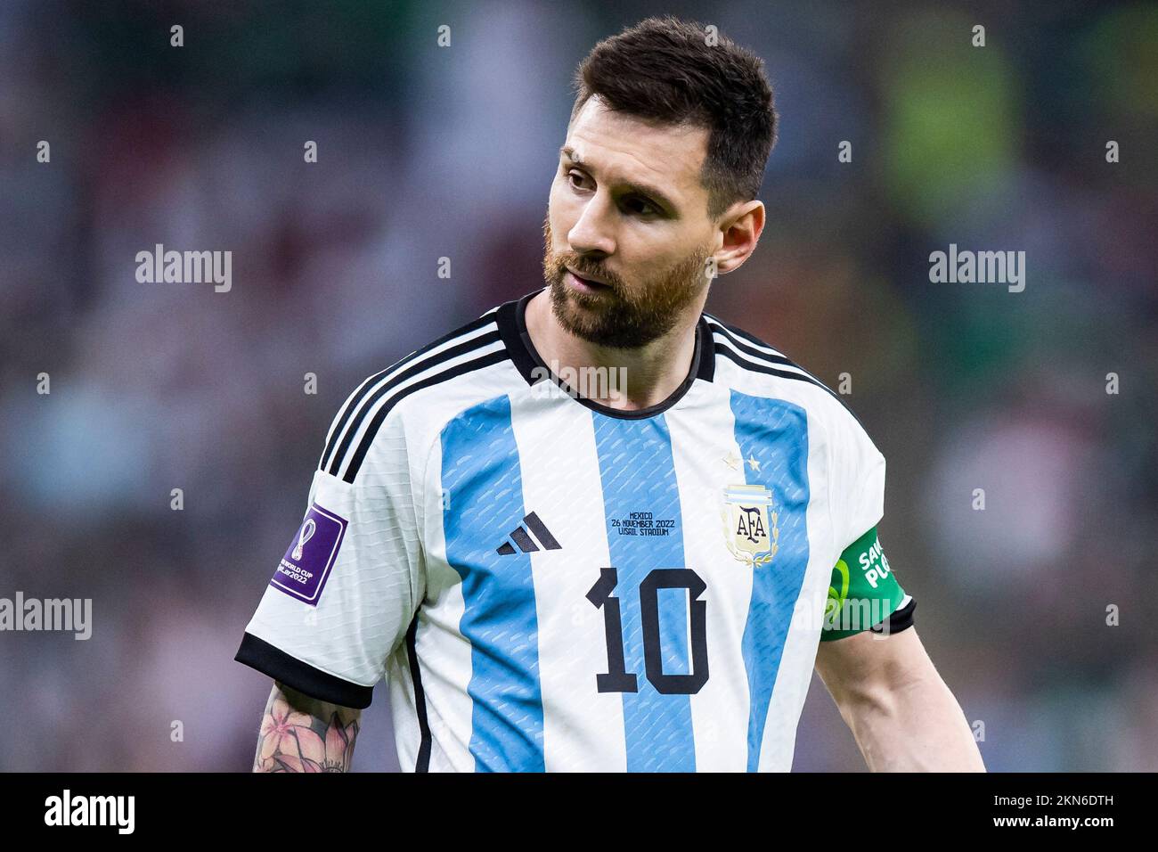 Lusail, Qatar. 26th Nov, 2022. Soccer: World Cup, Argentina - Mexico ...