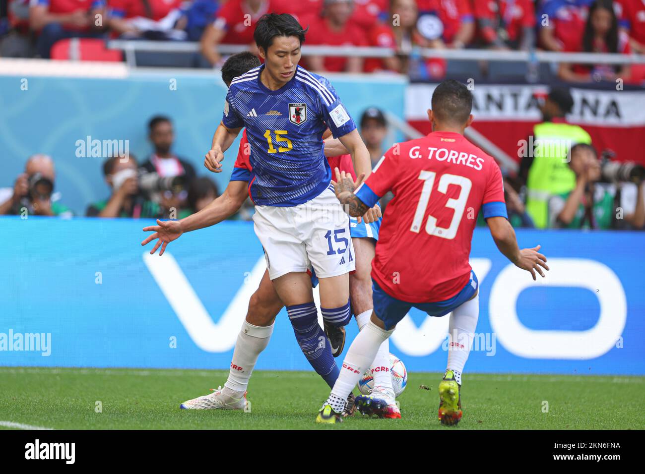 Al Rayyan, Qatar. 27th Nov, 2022. Daichi Kamada (JPN) Football/Soccer ...