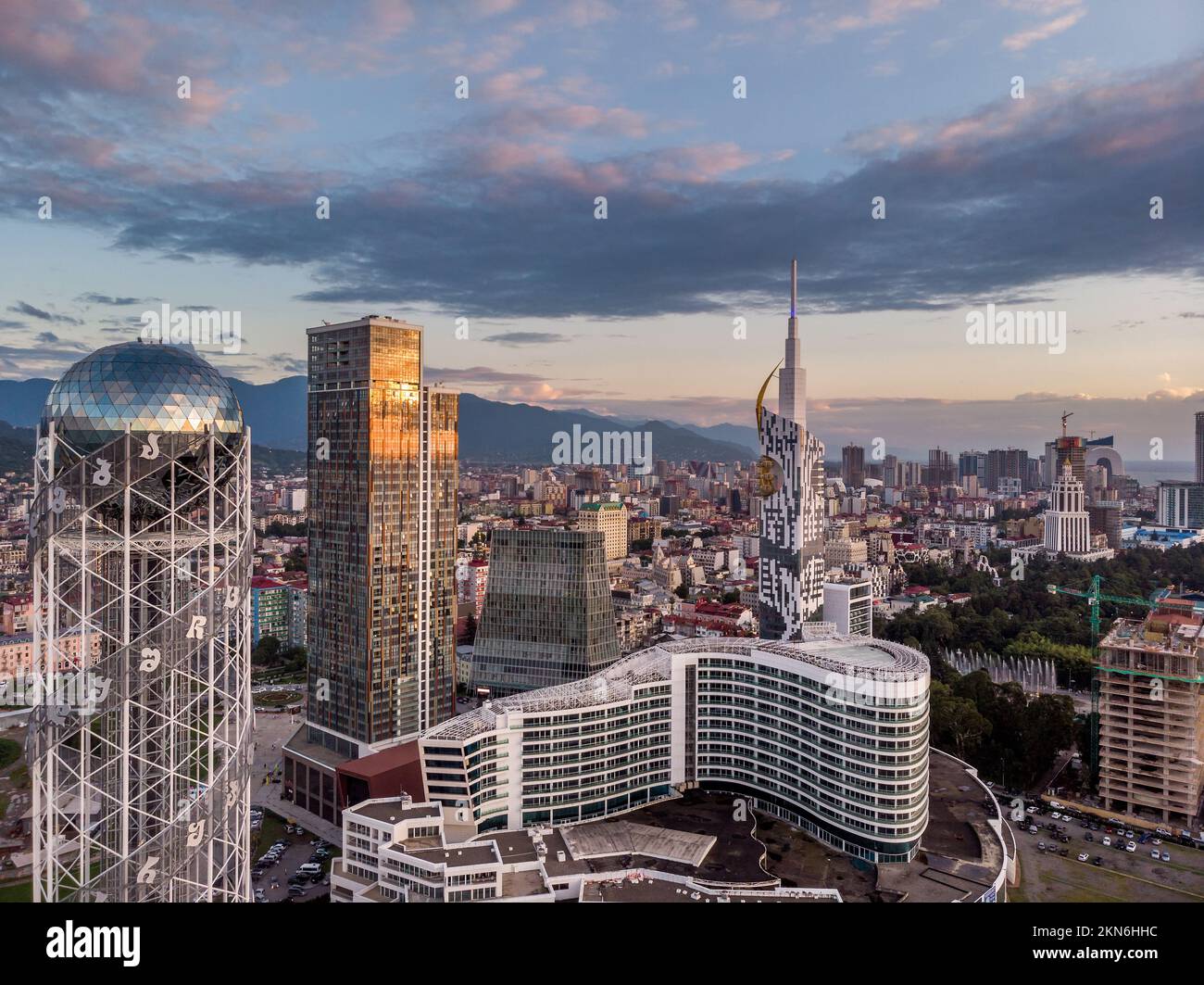 Georgia drone views Stock Photo - Alamy