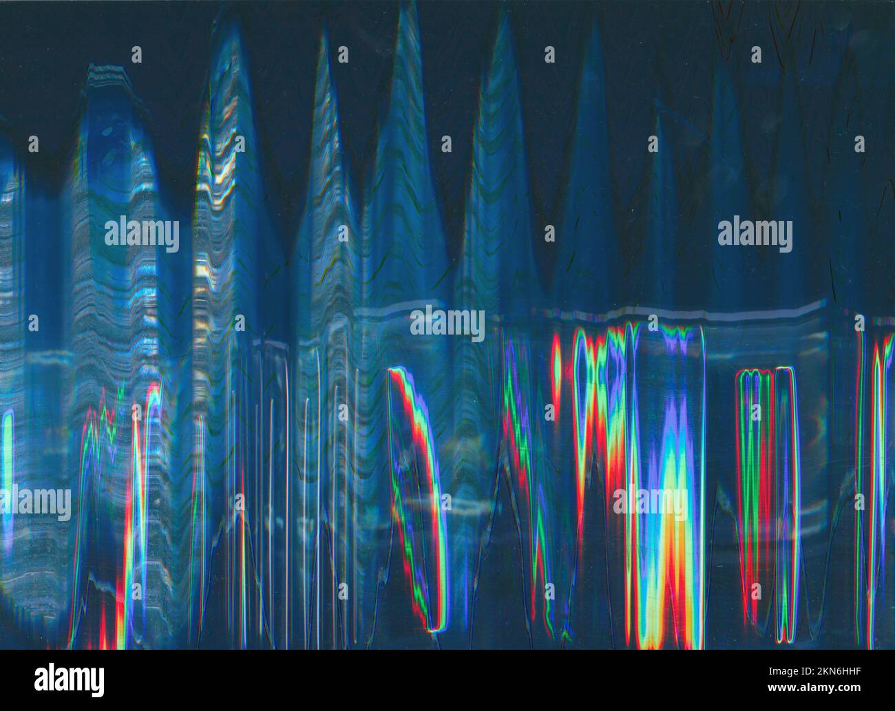 distorted display system breakdown signal error Stock Photo - Alamy