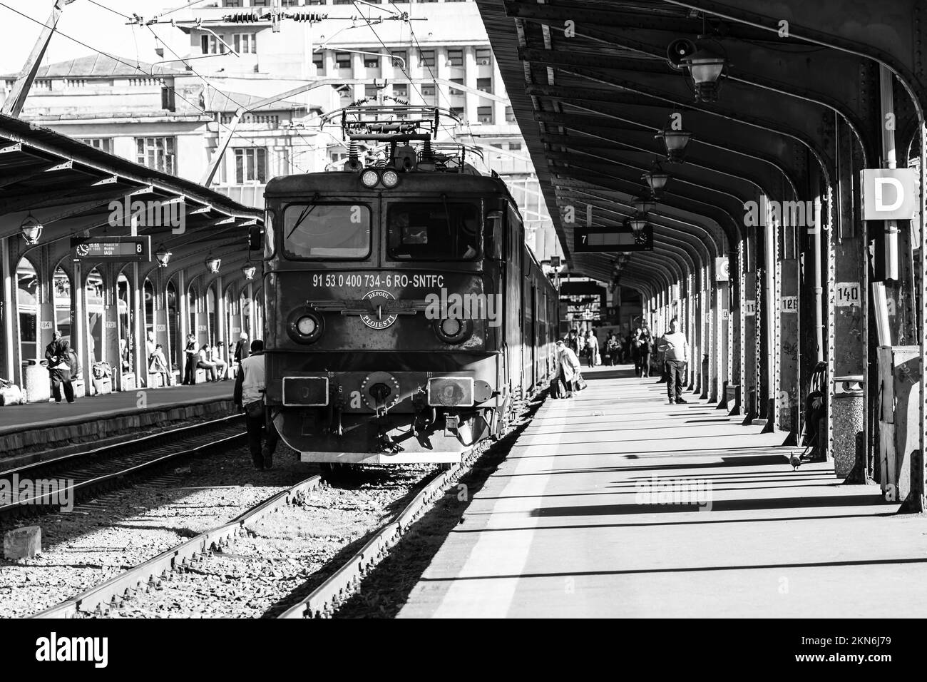 Bucharest North Railway Station (Gara de Nord Bucharest) Romania, 2023 ...