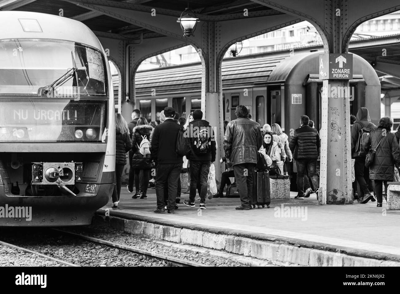 Bucharest North Railway Station (Gara de Nord Bucharest) Romania, 2023 ...