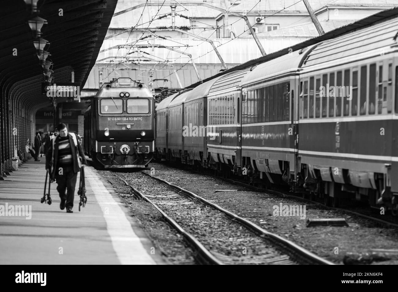 Bucharest North Railway Station (Gara de Nord Bucharest) Romania, 2023 ...