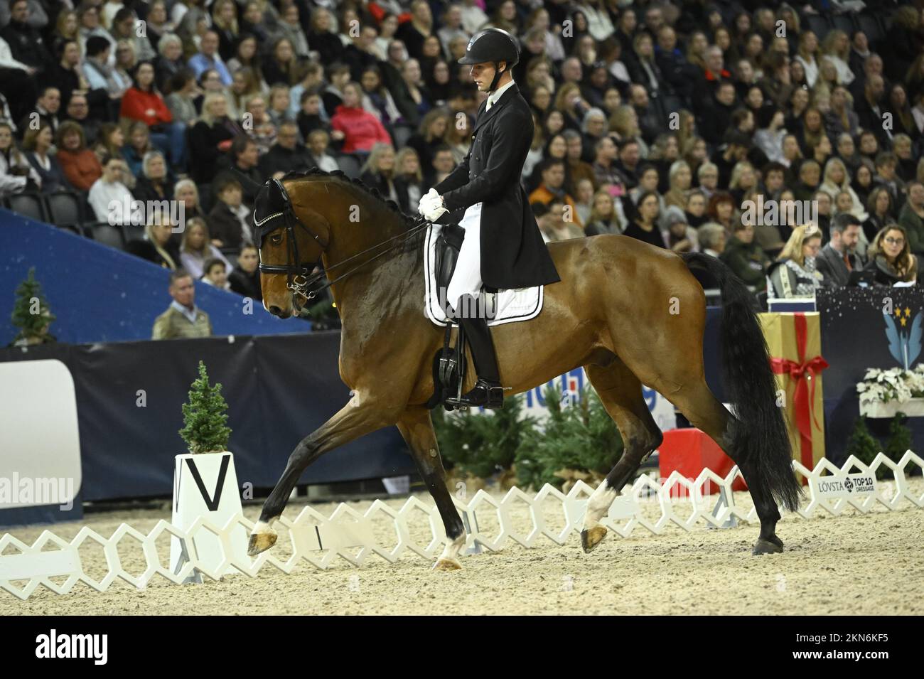 STOCKHOLM 20221127 Denmark's Daniel Bachmann Andersen on Zippo M.I ...