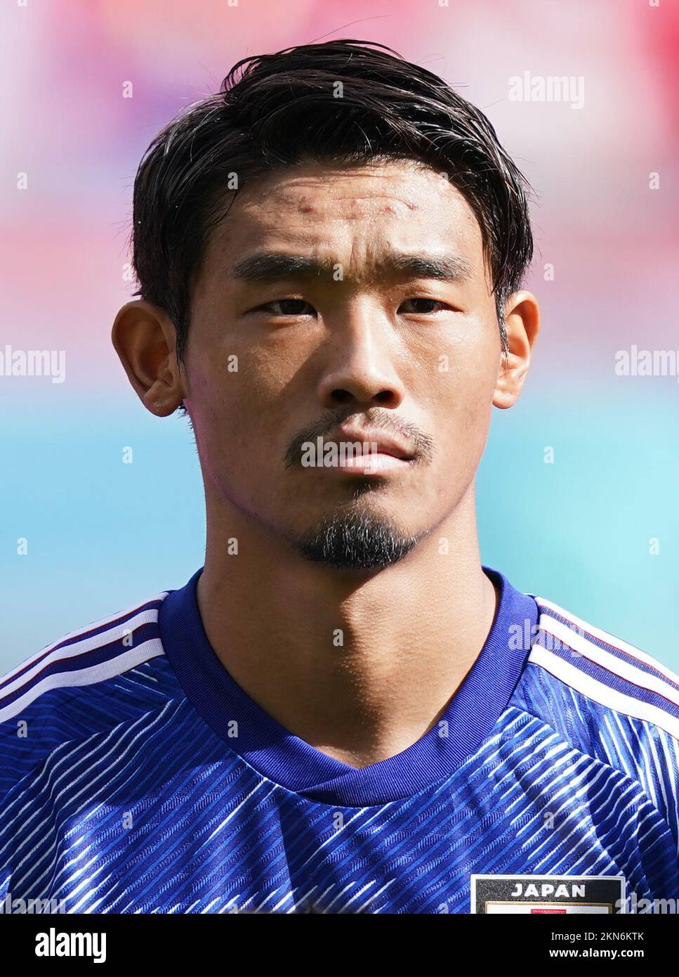 Japan’s Hidemasa Morita ahead of the FIFA World Cup Group E match at ...
