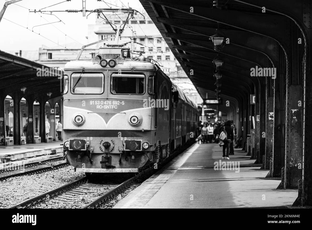 Bucharest North Railway Station (Gara de Nord Bucharest) Romania, 2023 ...