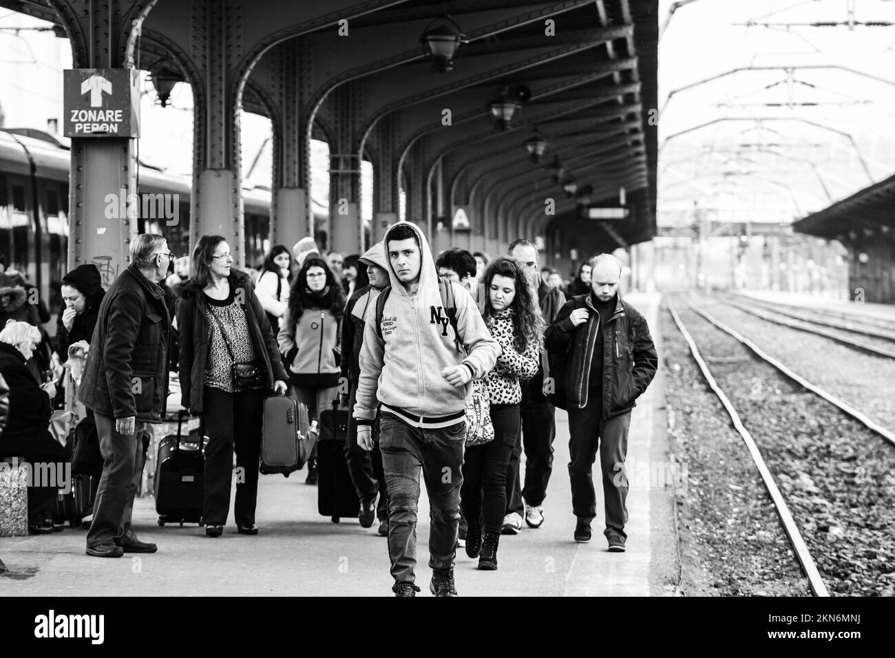 Bucharest North Railway Station (Gara de Nord Bucharest) Romania, 2023 ...
