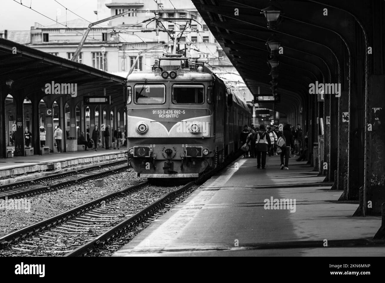 Bucharest North Railway Station (Gara de Nord Bucharest) Romania, 2023 ...