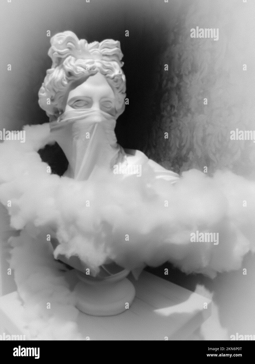 Greek apollo head white Black and White Stock Photos & Images - Alamy