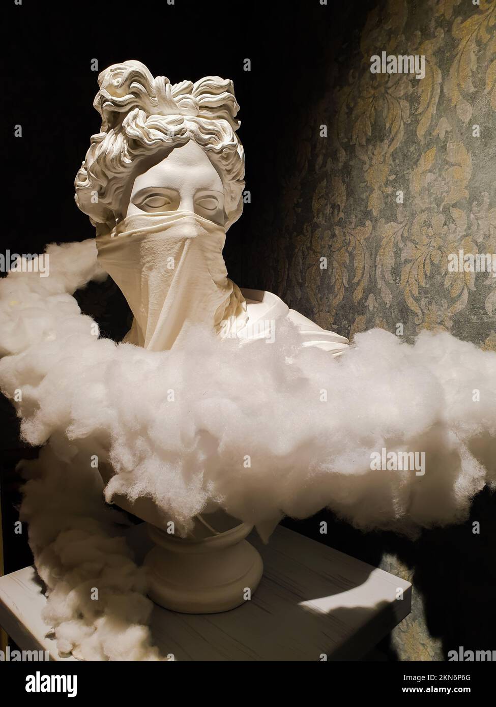 "Apollo" Exhibition Banksy in the Technikum in Mülheim-Ruhr Stock Photo ...