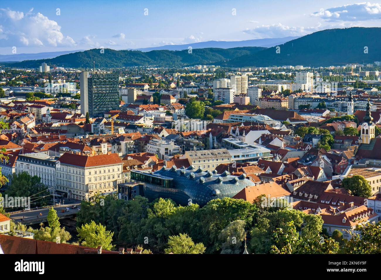 Graz Art Museum was built as part of the European Capital of Culture ...