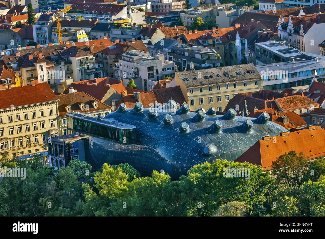 Graz Art Museum was built as part of the European Capital of Culture ...