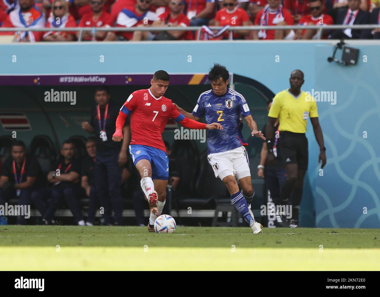 Al Rayyan, Qatar. 27th Nov 2022. 27th November 2022; Ahmed bin Ali Stadium, Al Rayyan, Qatar ...