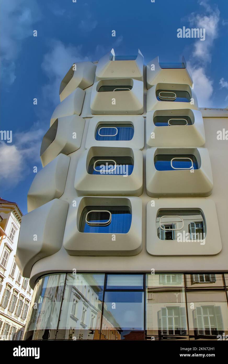 Modern building in Graz in Austria Stock Photo - Alamy