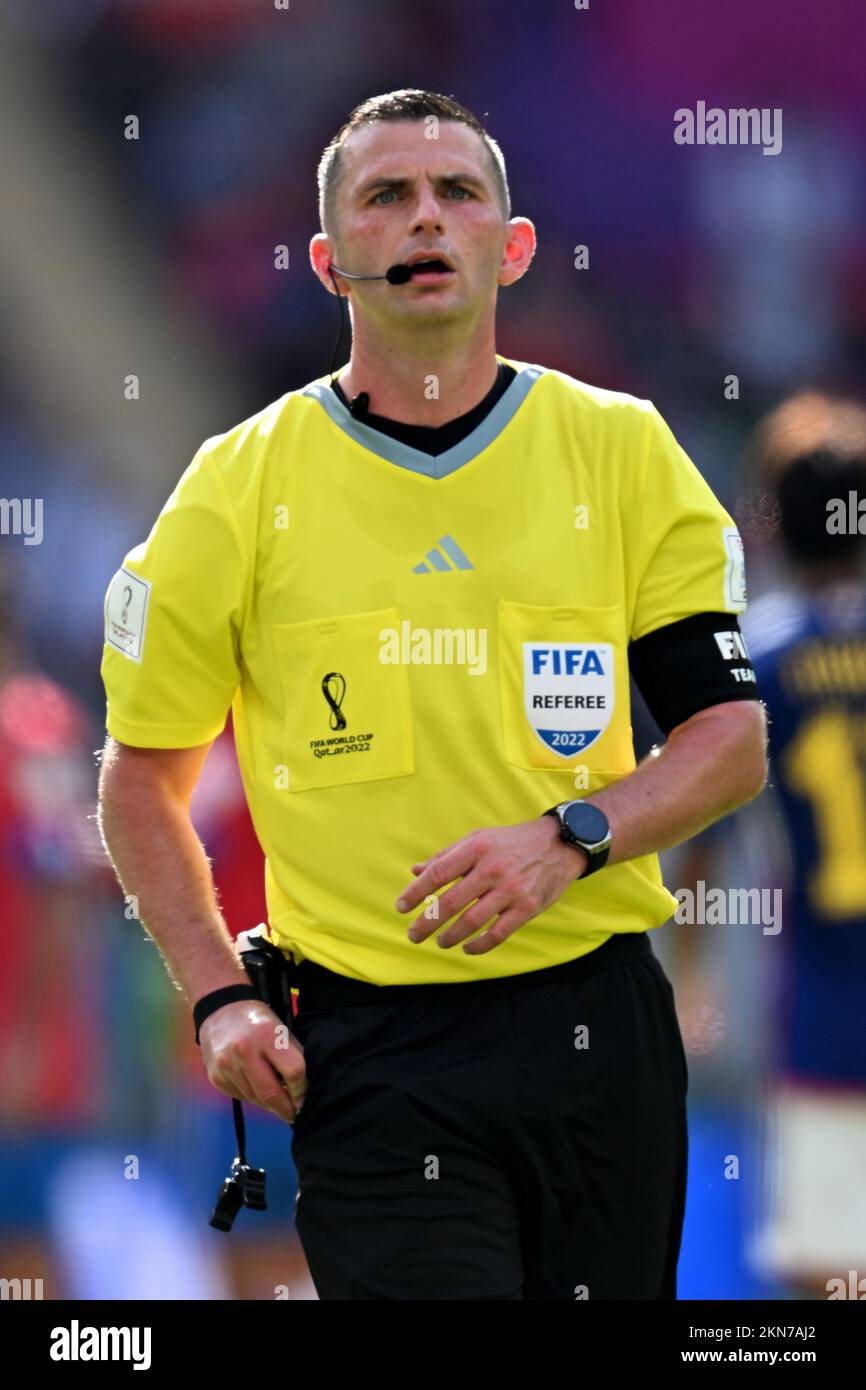 Al Rajjan, Qatar. 27th Nov, 2022. Soccer, Qatar 2022 World Cup, Japan - Costa Rica, Preliminary ...